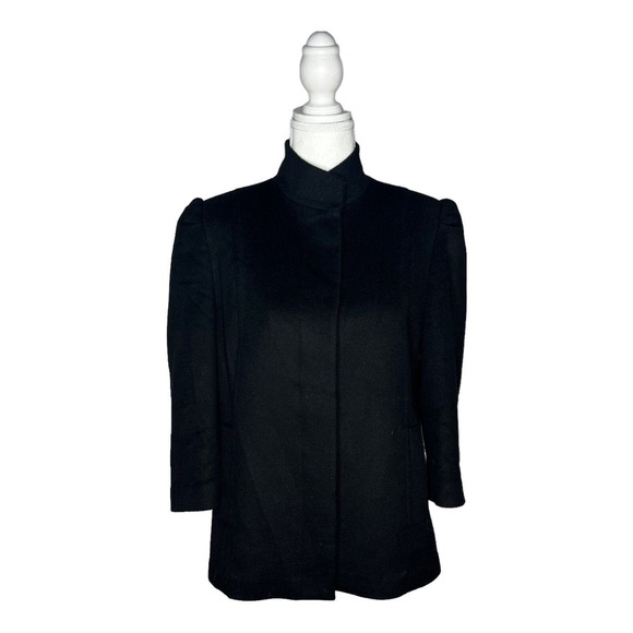 Ted Baker | Jackets & Coats | Ted Baker Women Size 4 Black Military ...
